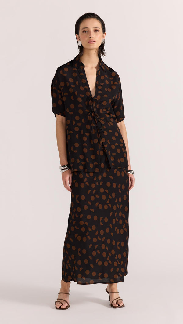 LUELLA BIAS MIDI SKIRT - Staple The Label - Staple the Label